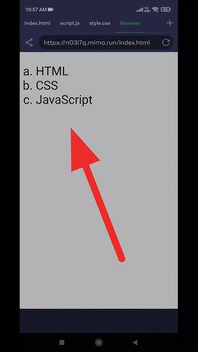 Type Attribute For Ordered List Html Tip 4 Youtube