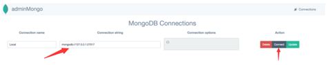 mongodb与mongodb可视化工具adminmongo结合使用 腾讯云开发者社区 腾讯云
