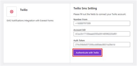 how to send sms notification from a wordpress contact form