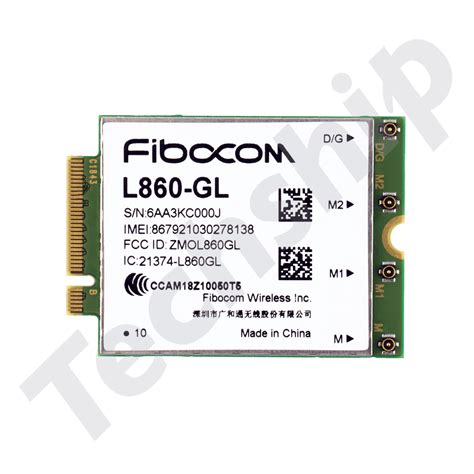 Fibocom L860-GL-10 LTE CAT-16 M.2 - 10919 - FIBOCOM L860-GL-10-0 - LTE ...