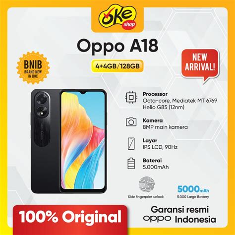 Jual Oppo A Gb Garansi Resmi Oppo Indonesia Shopee Indonesia