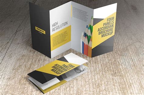 4 Panel Brochure Template