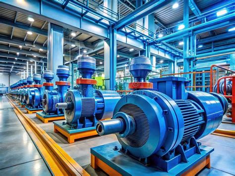 Highefficiency Industrial Centrifugal Pumps And Induction Motors Reliable Fluid Transfer