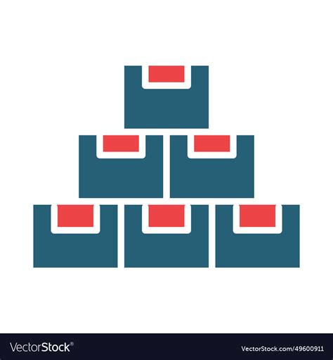 Stock Glyph Two Color Icons For Personal Vector Image