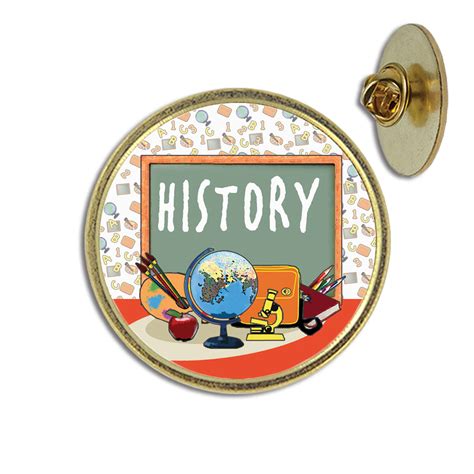History Lapel Pin Hodges Badge Company