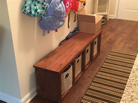 Shoe Cubbie Storage Bench Home Decor Decor
