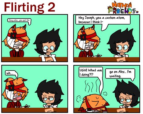 Flirting Comic 2 By Aminsaon On Newgrounds