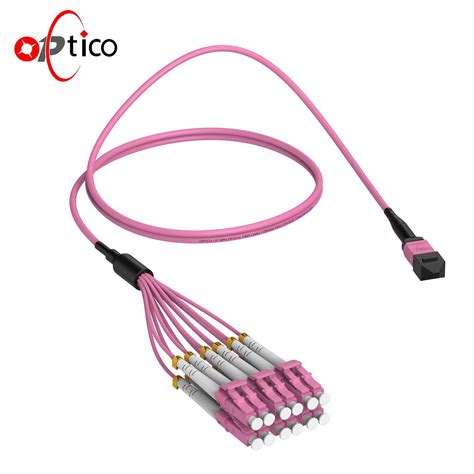 China MPO MTP To LC OM4 Fiber Patch Cord Manufacturers And Suppliers