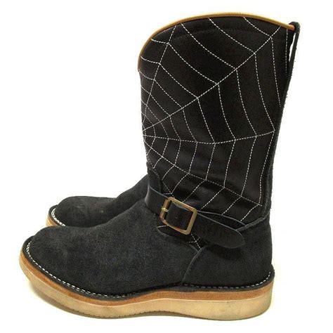 west ride ウエストライド スパイダー エンジニアブーツ 9e ブラック メルカリ