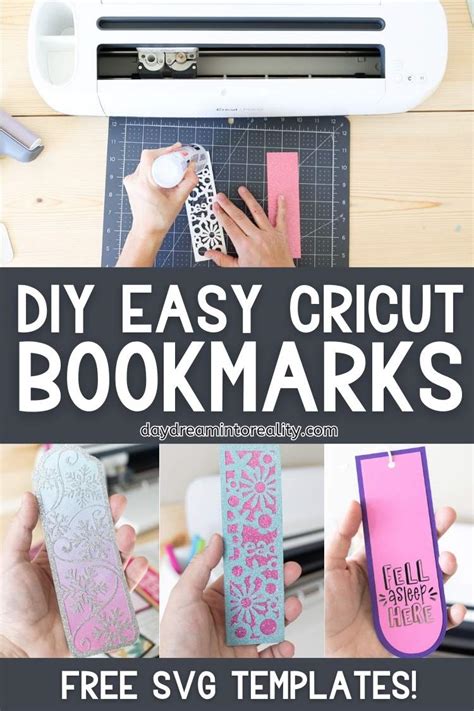 How To Make Bookmarks With Your Cricut Free Svg Templates ~ Daydream