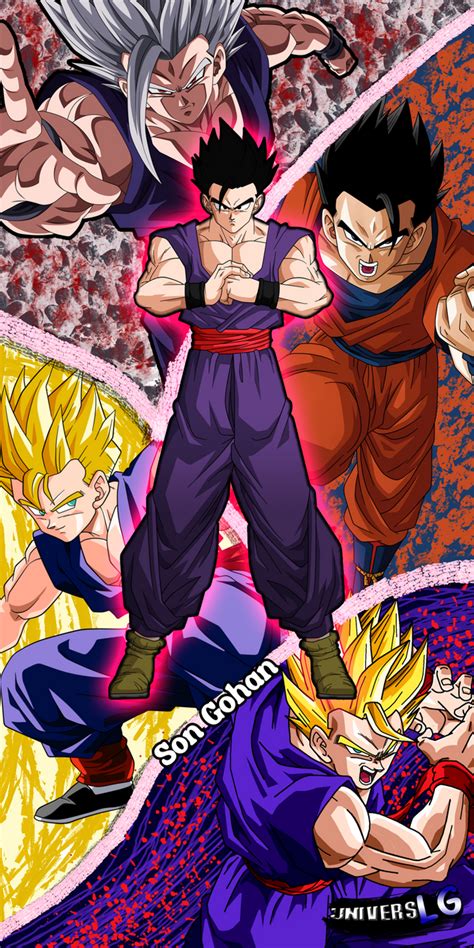Gohan All Transformations Todas Sus Fases By Universallg On Deviantart
