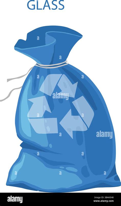 Realistic Separate Trash 3d Plastic Sack Waste Bag For Util Kitchen