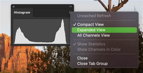How To Read Use A Histogram In Photoshop
