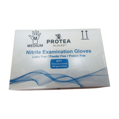 Protea Nitrile Gloves Case Food Safe And Latex Free Co Medical