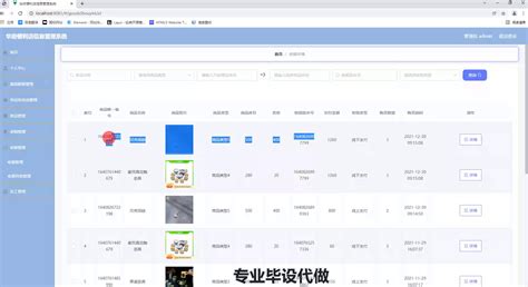 基于springbootvuejs的华府便利店信息管理系统（附带文章和源代码设计说明文档ppt） Csdn博客