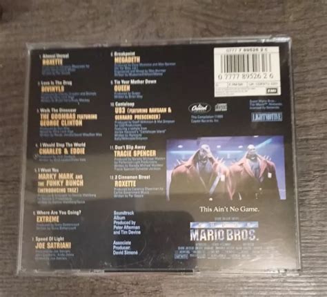 Super Mario Bros Cd Original Motion Picture Soundtrack £2730