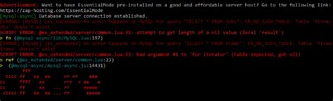 es extended alot of errors es esx cfx re community