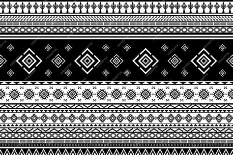 Premium Vector Tribal Seamless Pattern