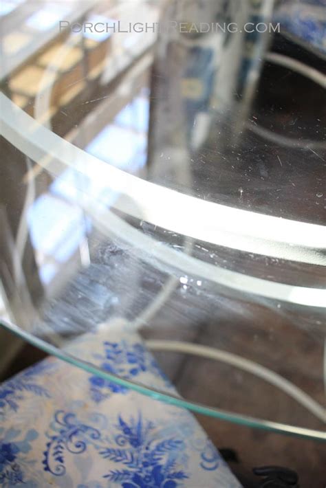 Frosted Glass Table Top Windows And More Easy Diy Project Porch