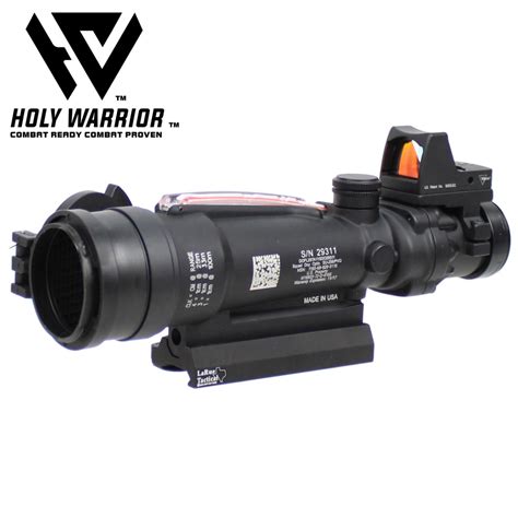 Holy Warrior Ta11 Rmr Comboタイプ 3 5xファイバースコープ キルフラッシュ スコープカバー付