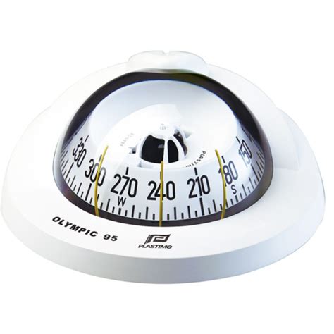 Plastimo Compass Olympic 95 Flushmount White With Conical White Rose Zone Abc