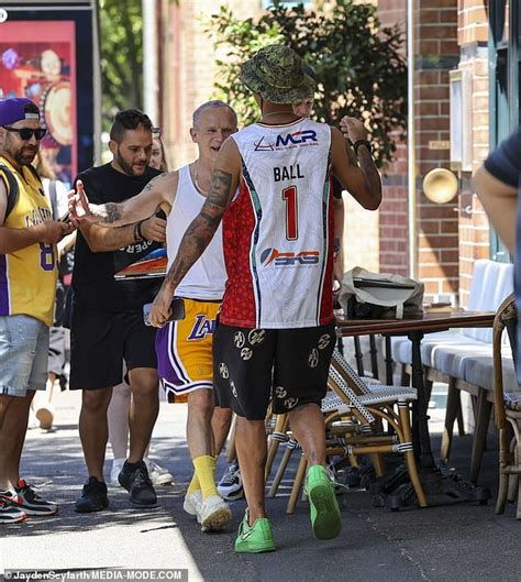 Red Hot Chili Peppers Bassist Flea 60 Shows Off His Iconic Gap