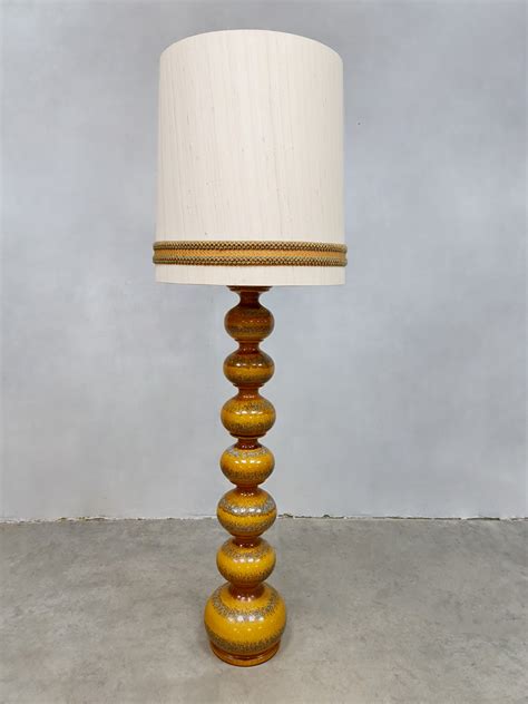 Vintage Ceramic Bubble Floor Lamp Kaiser Leuchten Idell Keramieke
