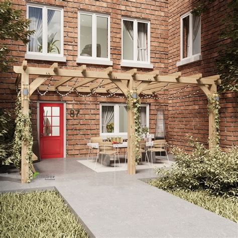 Lean To Pergolas Attached To House