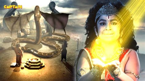 कैसे रोकेंगे बाल हनुमान जी गरुड़ और नाग के घमासान युद्ध को होने से