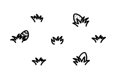 Clipart Grass Coloring Page Adorable Chicken Coloring Pages Nature