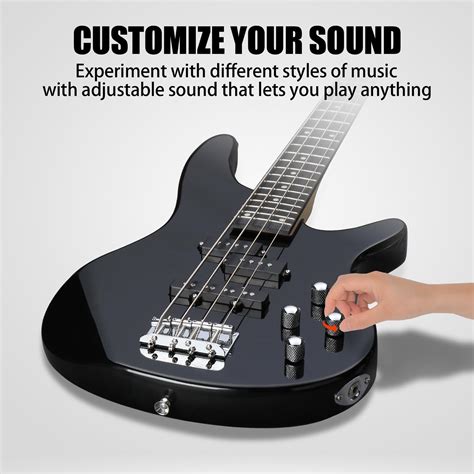 Ktaxon Electric Bass Guitar 4 String Bass Guitar