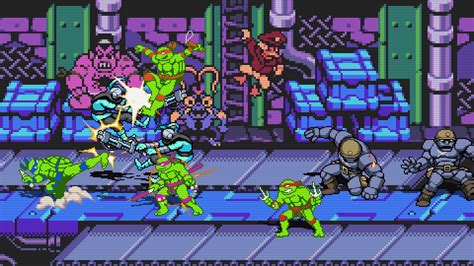 Teenage Mutant Ninja Turtles Shredders Revenge Dimension Shellshock