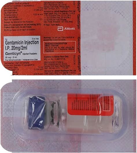 Genticyn 80 Mg Inj At Rs 51vial Gentamicin Injection In Nagpur Id