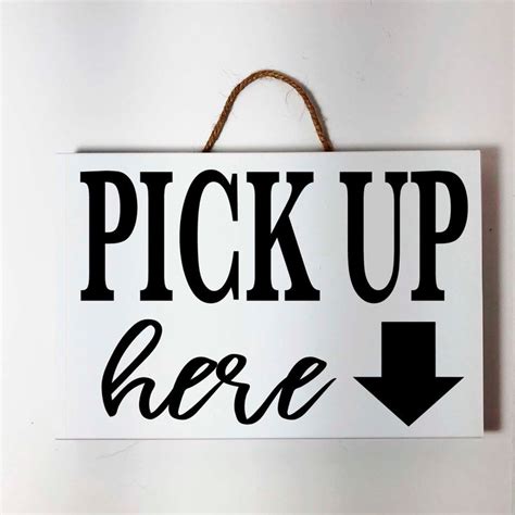 Pick Up Here Sign Restaurant Cafe Diner Signage Bundle Available Etsy