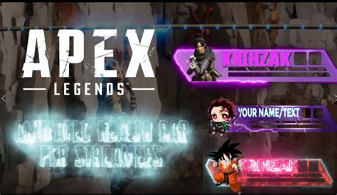 Create Apex Health Bar Overlay Static And Animated By Krihzak Fiverr