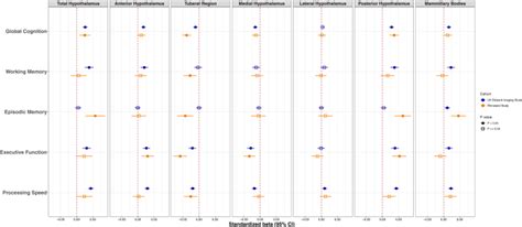 Hypothalamic Volume Is Associated With Age Sex And Cognitive Function Across Lifespan A