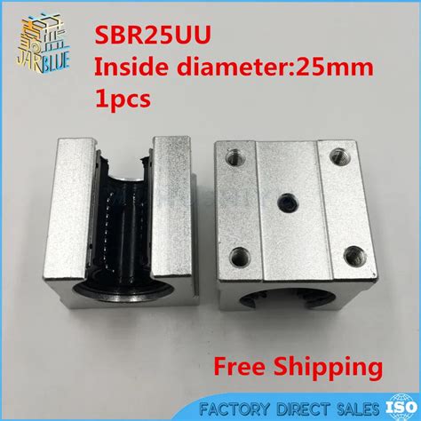 Free Shipping SBR SBR UU Mm Linear Ball Bearing Block CNC Router In Linear Guides From Home