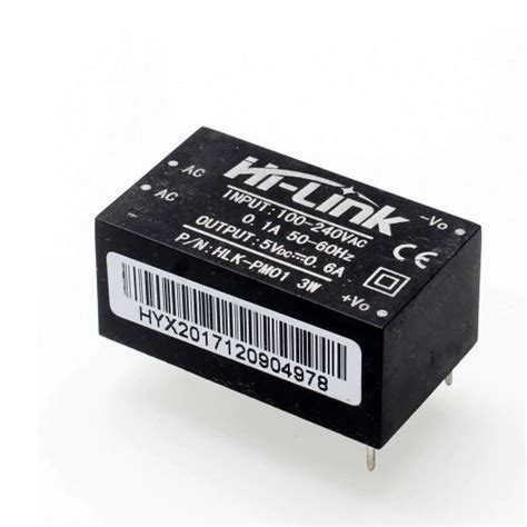 Hi Link Hlk Pm01 Ac Dc Converter Module 5v Maker Advisor
