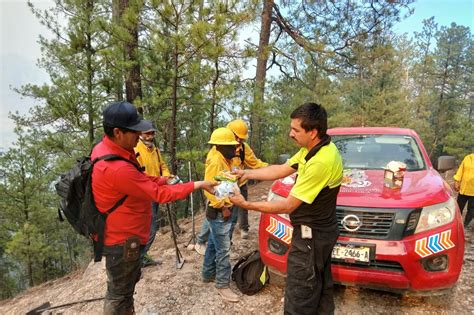 Invitan A Donar Víveres En Apoyo A Combatientes De Incendios