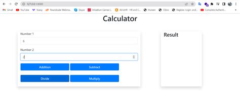 Simple Calculator Using Django Copyassignment