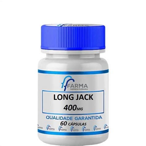 Long Jack 400mg 60 Cápsulas MANIPULAÇÃO FARMÁCIA FFARMA