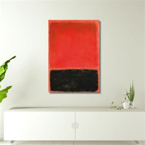 Mark Rothko Canvas Mark Rothko Wall Art Rothko Abstract Rothko Poster Art Reproduction