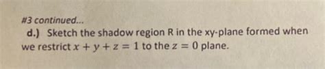Solved 3 I Let C Be The Triangular Path That Forms The