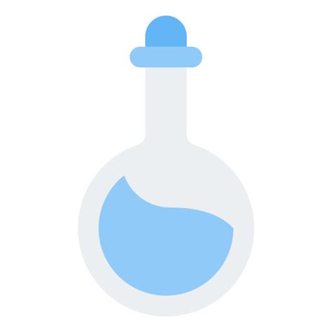 Flask Generic Blue Icon
