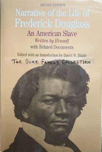 Narrative Of The Life Of Frederick Douglass An American Slave Written