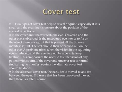 Ppt Strabismus Powerpoint Presentation Free Download Id 9439728