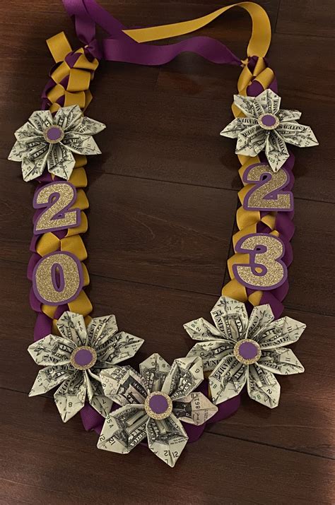 50 Money Lei With 4 Money Flower Cluster And All Flower Lei With 2023