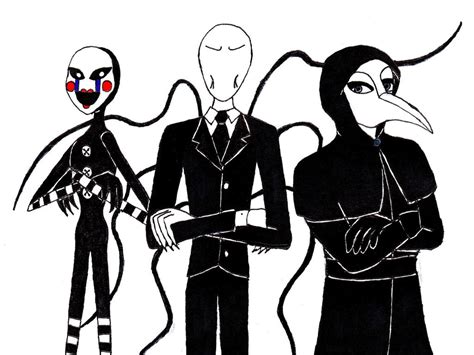 Creepy Trio By Drakana666 On Deviantart