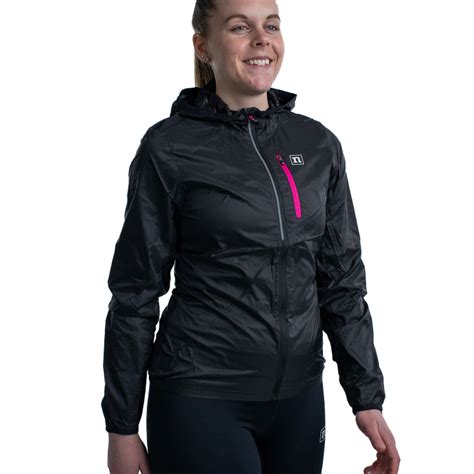 Noname Windshell Womens Running Jacket Black Jackets
