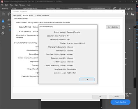 Java Pdfbox How To Set Pdf Document Security Printing To Low